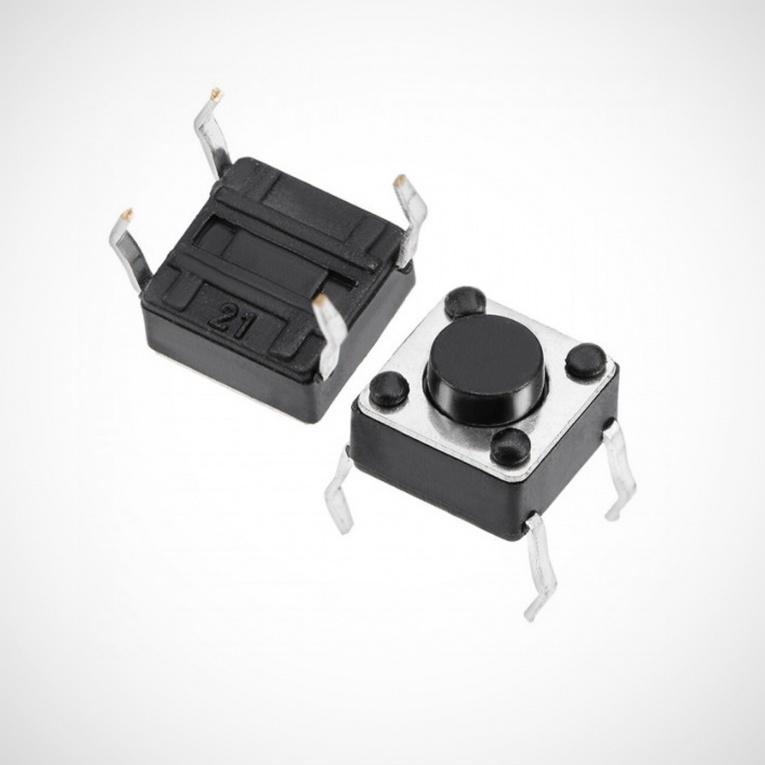 6 x 6mm Tactile Microswitch - DIY Keyboards