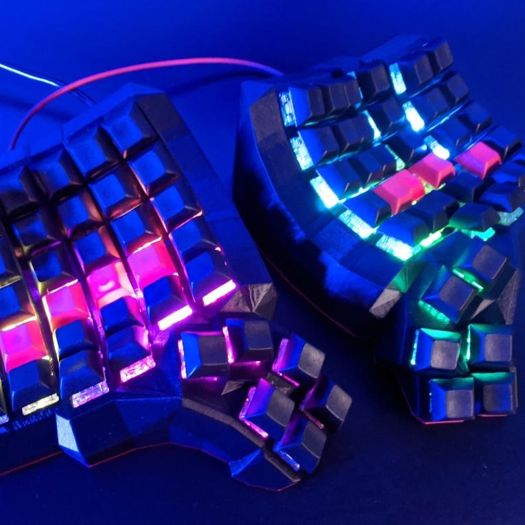 WS2812B Smart RGB LED Strip - DIY Keyboards